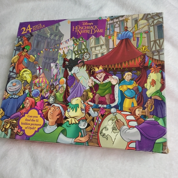 Games | The Hunchback Of Notre Dame 24 Piece Puzzle | Poshmark
